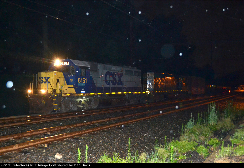 CSX GP38-2S 6151 on C746-01